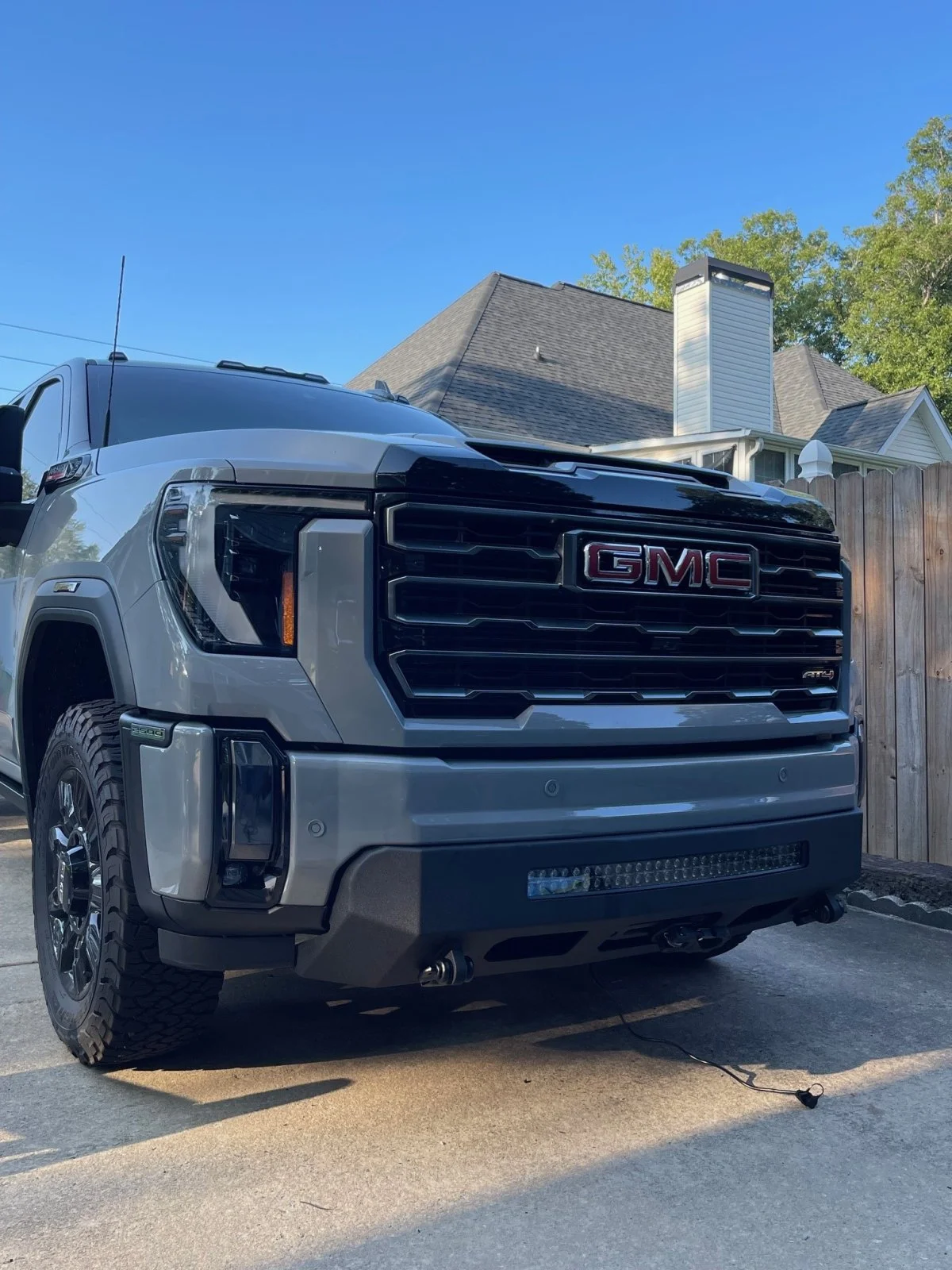 Finished Winch Bumper Side CloseUp.jpg | GMC AT4 Forum