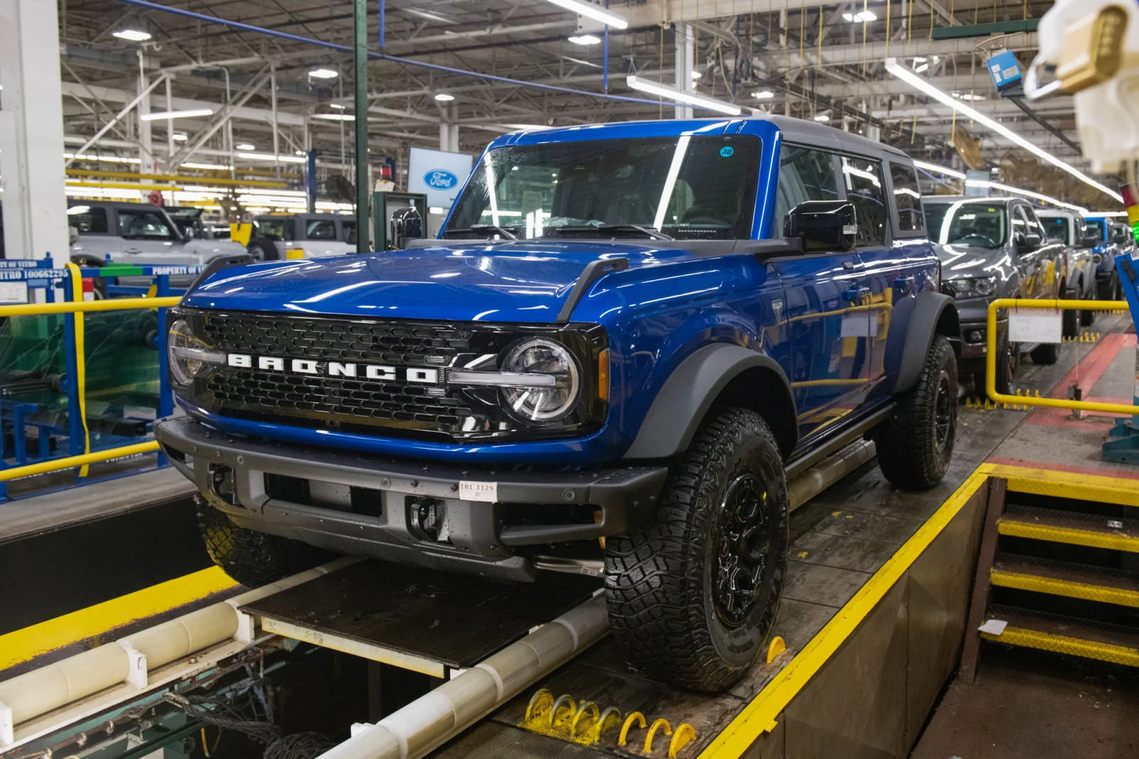 My Bronco Coming Off the Assembly Line.webp | GMC AT4 Forum