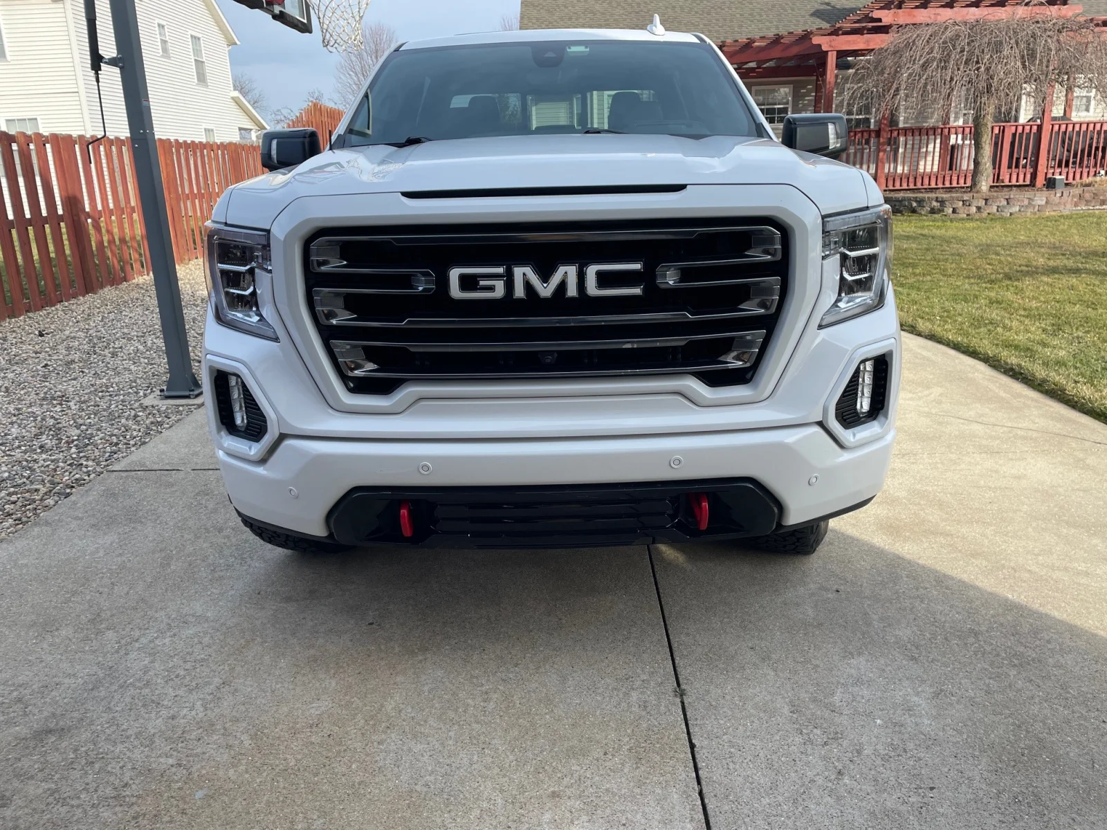 White bezels.webp | GMC AT4 Forum